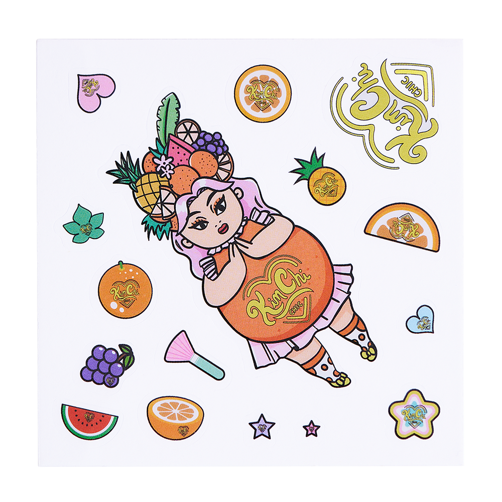 CITRUS QUEEN Limited Edition Makeup Palette- 01 ORANGE