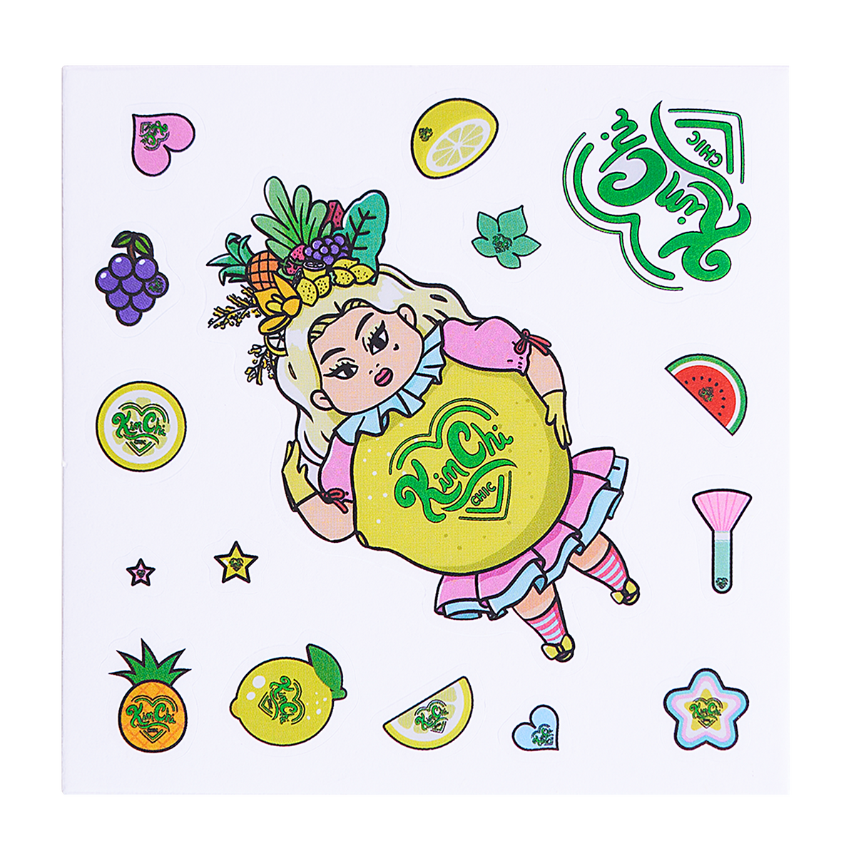 CITRUS QUEEN COLLECTION Makeup Palette- 02 LEMON